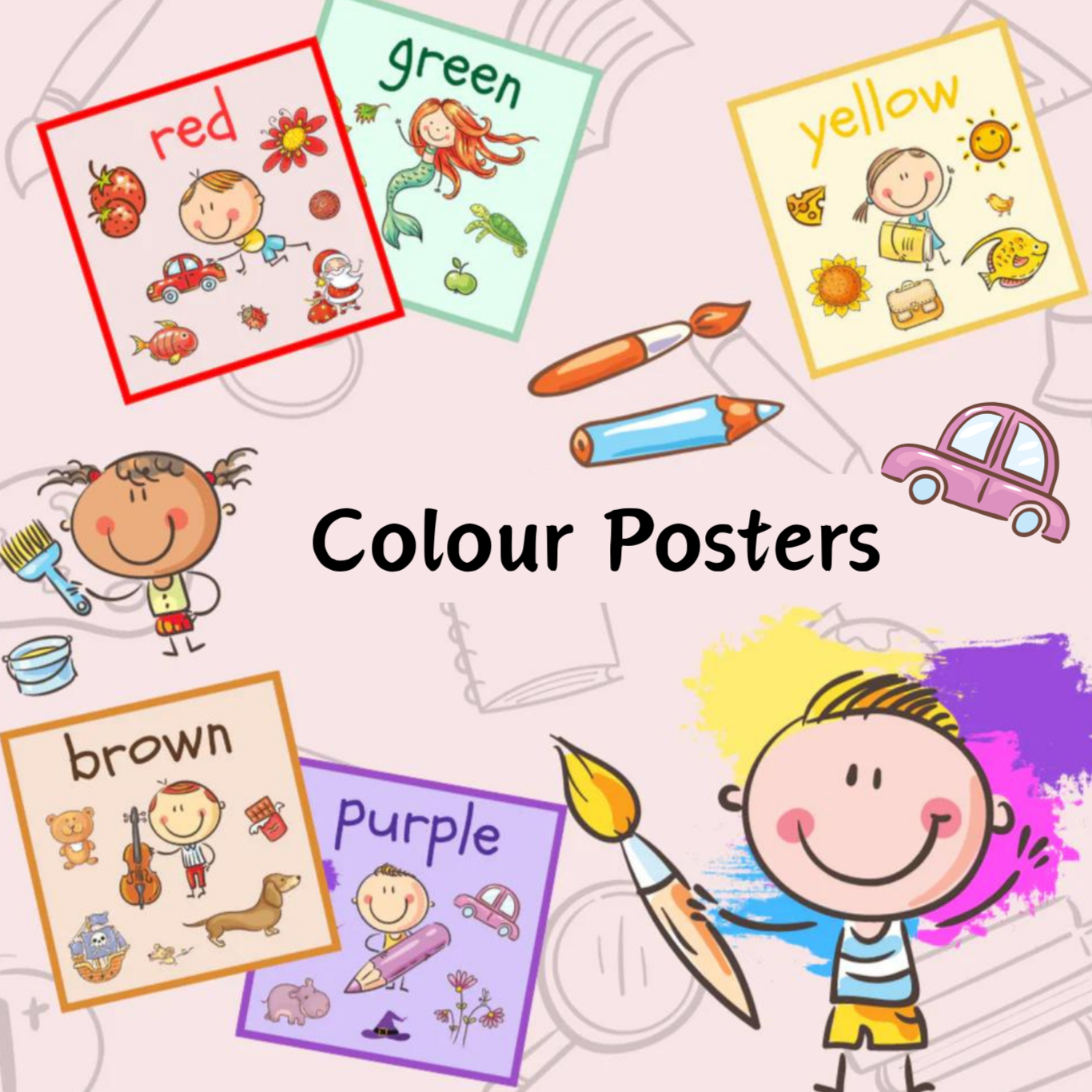 Colour Posters – In a Nutshell Education