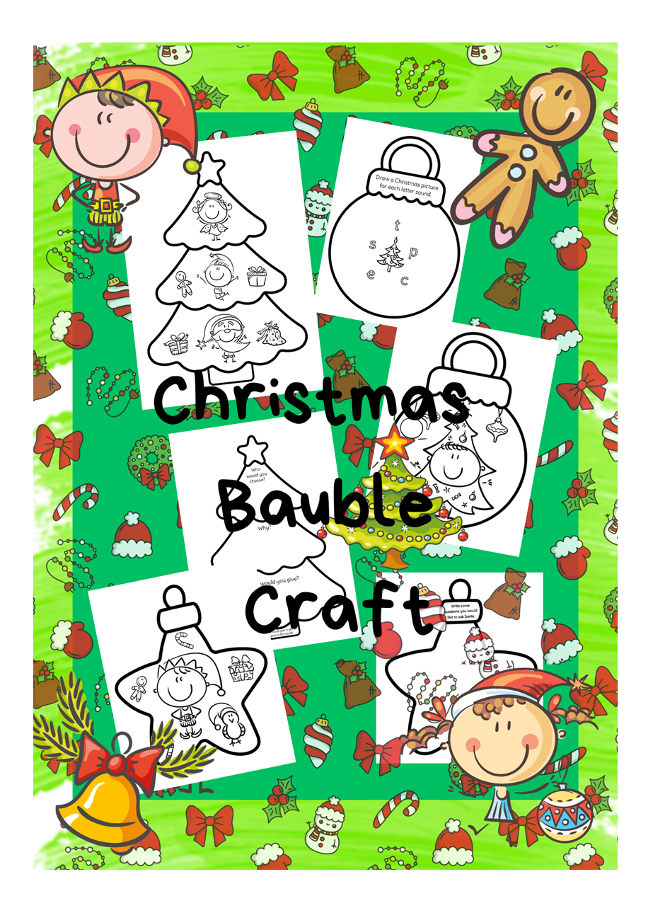 Christmas Bauble Craft – In a Nutshell Education
