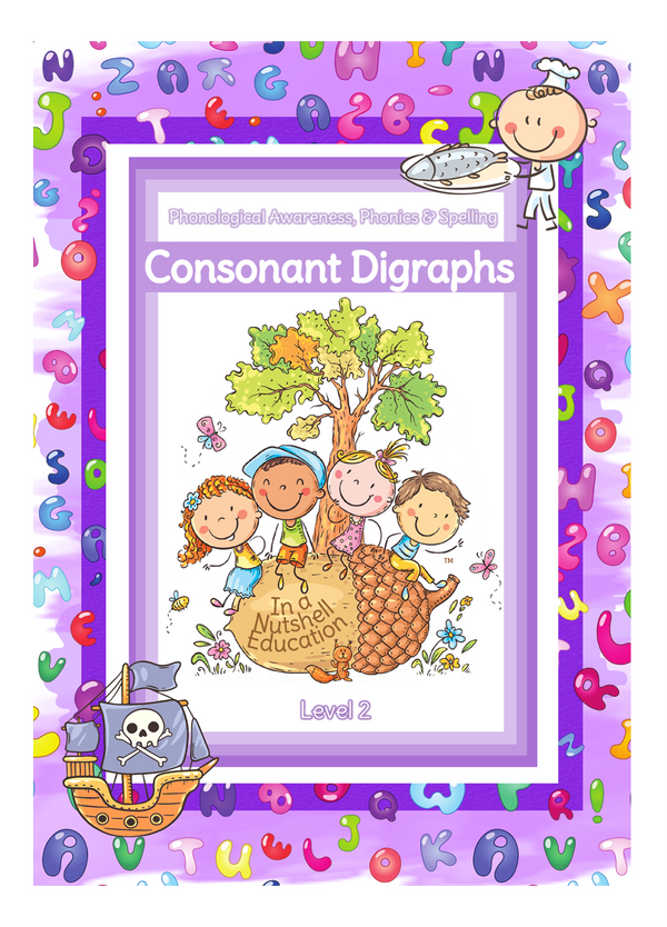 Level 2 - Consonant Digraphs 🎁 – In a Nutshell Education