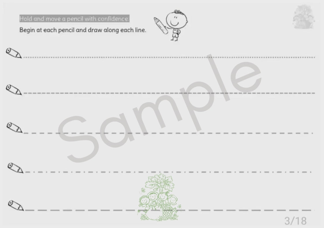Level 1 Pre-Writing Skills – In a Nutshell Education