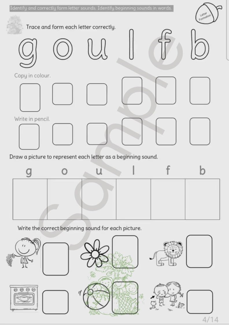 Level 2 - Group 3 Letter Sounds – In a Nutshell Education
