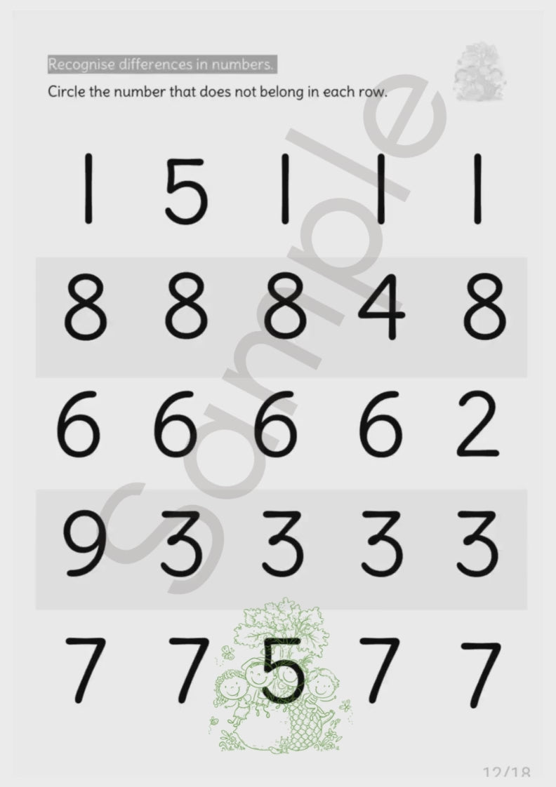 Level 1 -Visual Discrimination – In a Nutshell Education